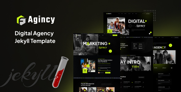 Agincy - Digital Agency Jekyll Template by Theme-Downloaded | ThemeForest